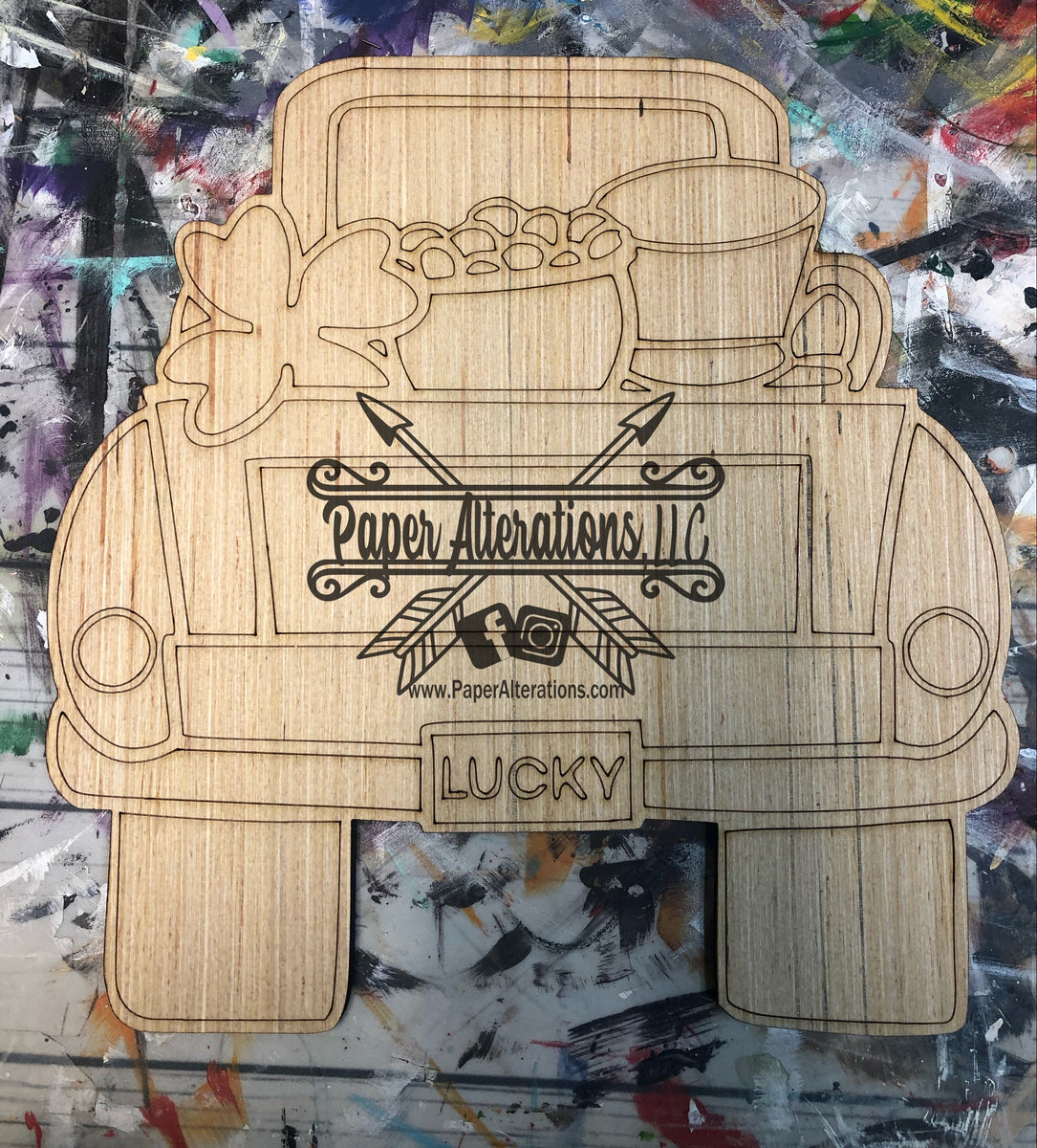 Blank - Saint Patrick’s Back of Truck – The Crafty Hangout